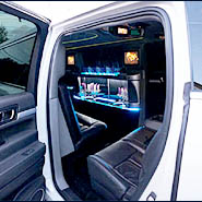 Stretch Limousine Service Boston | 8 Passengers White Stretch Limousine